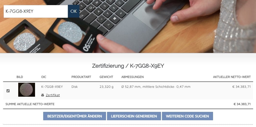 OIC-Prüftool - Osmium Identification Code prüfen - OSMIUM Deutschland ...